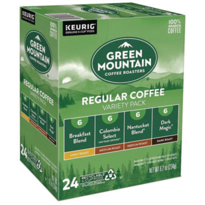Green Mountain Coffee® Regular Variety Pack Coffee K-Cups®, Assorted F ...