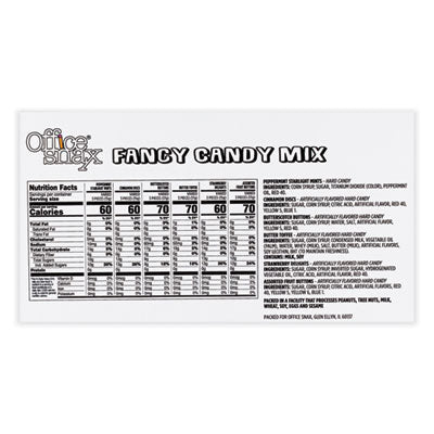 Office Snax® Candy Assortments, Fancy Candy Mix, 1 lb Bag – Office Ready