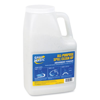 Spill Magic™ Sorbent, 4 qt, 3 lb Bottle – Office Ready
