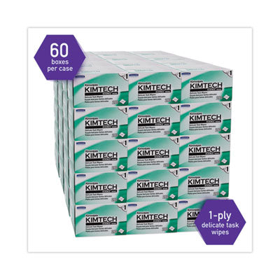 Kimtech™ Kimwipes Delicate Task Wipers, Delicate Task Wipers, 1-Ply, 4 ...