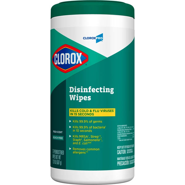 Clorox Pro Disinfecting Wipes 6 Pack – Office Ready